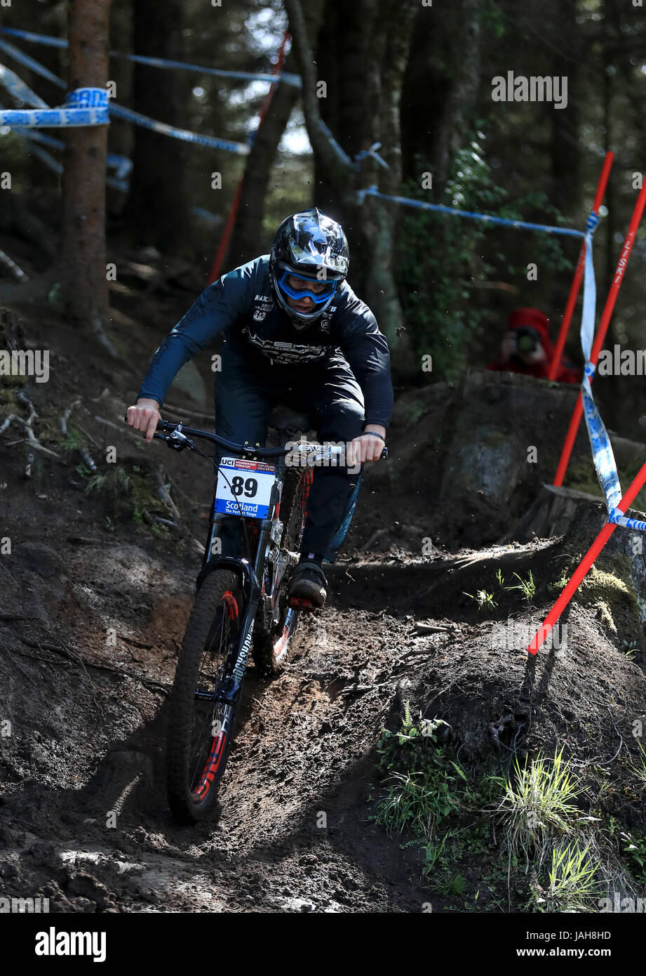 Dean Lucas of Intense Facctory Racing during day one of the 2017 UCI ...