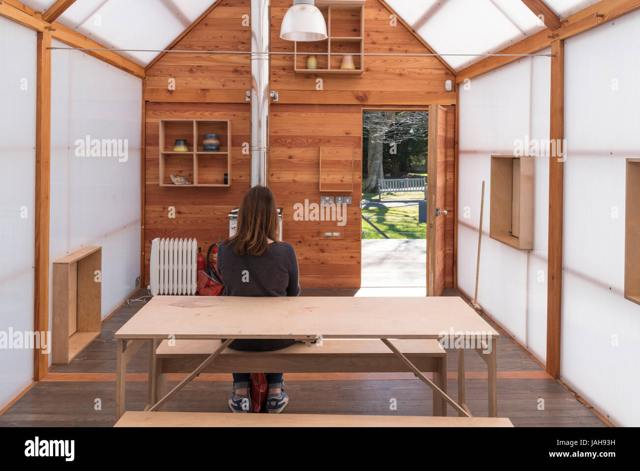 Pig Rock Bothy in the grounds of Scottish National Gallery of Modern ...
