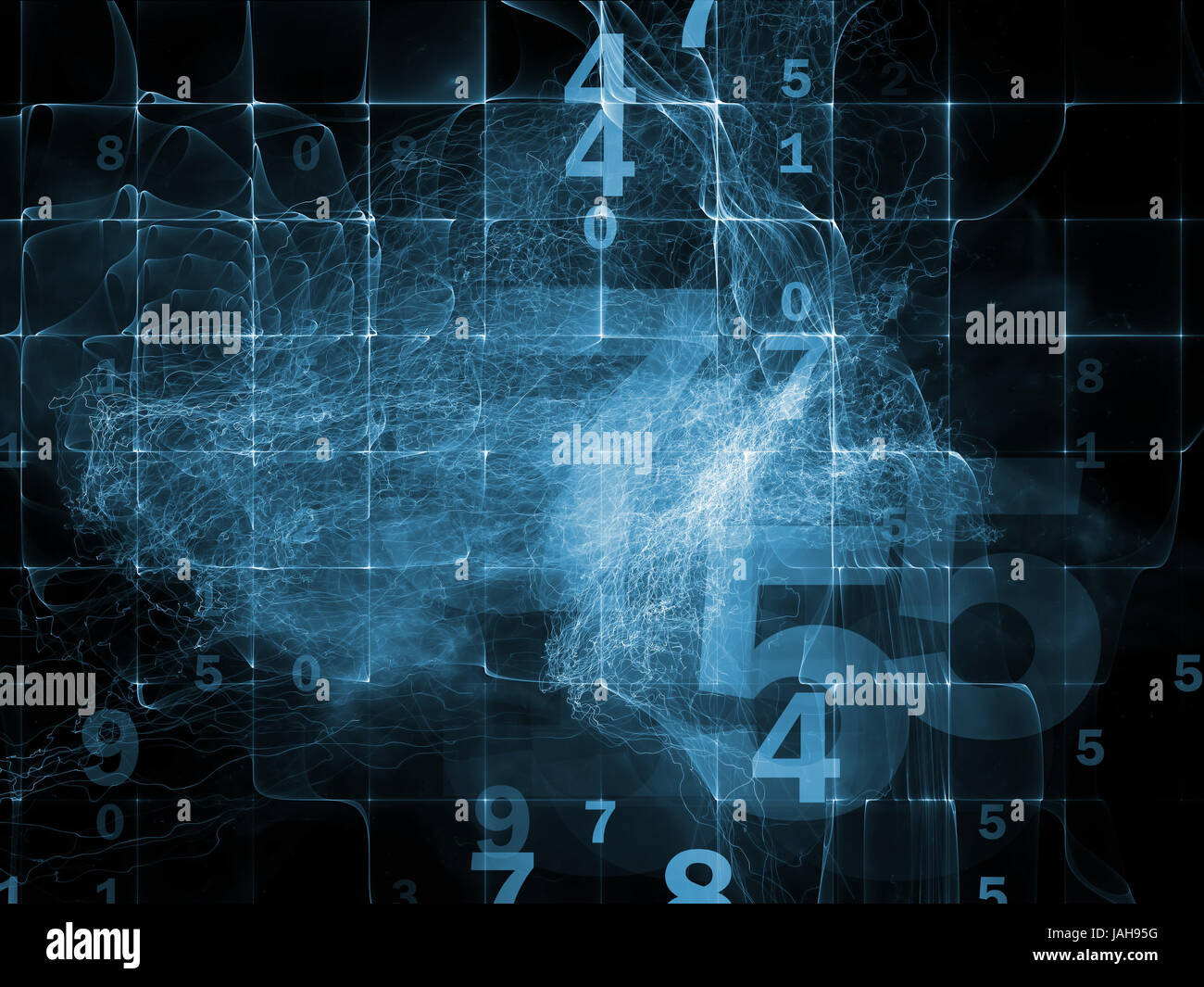 Calculation of numbers in the science of astronomy hi-res stock ...