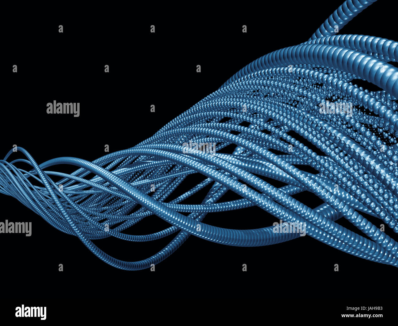 Pure Geometry series. Background of blue spiral elements for your ...