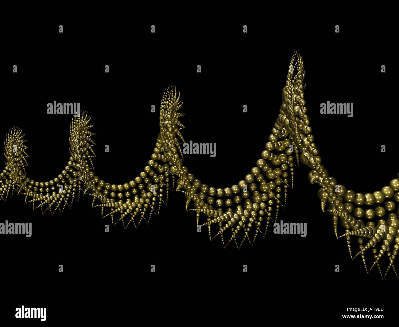 Golden Geometry series. Background of golden spiral elements for your ...