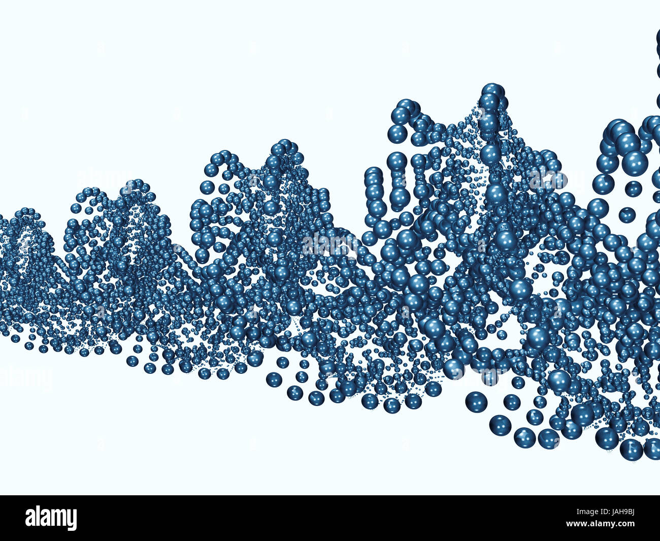 Pure Geometry series. Background of blue spiral elements for your ...