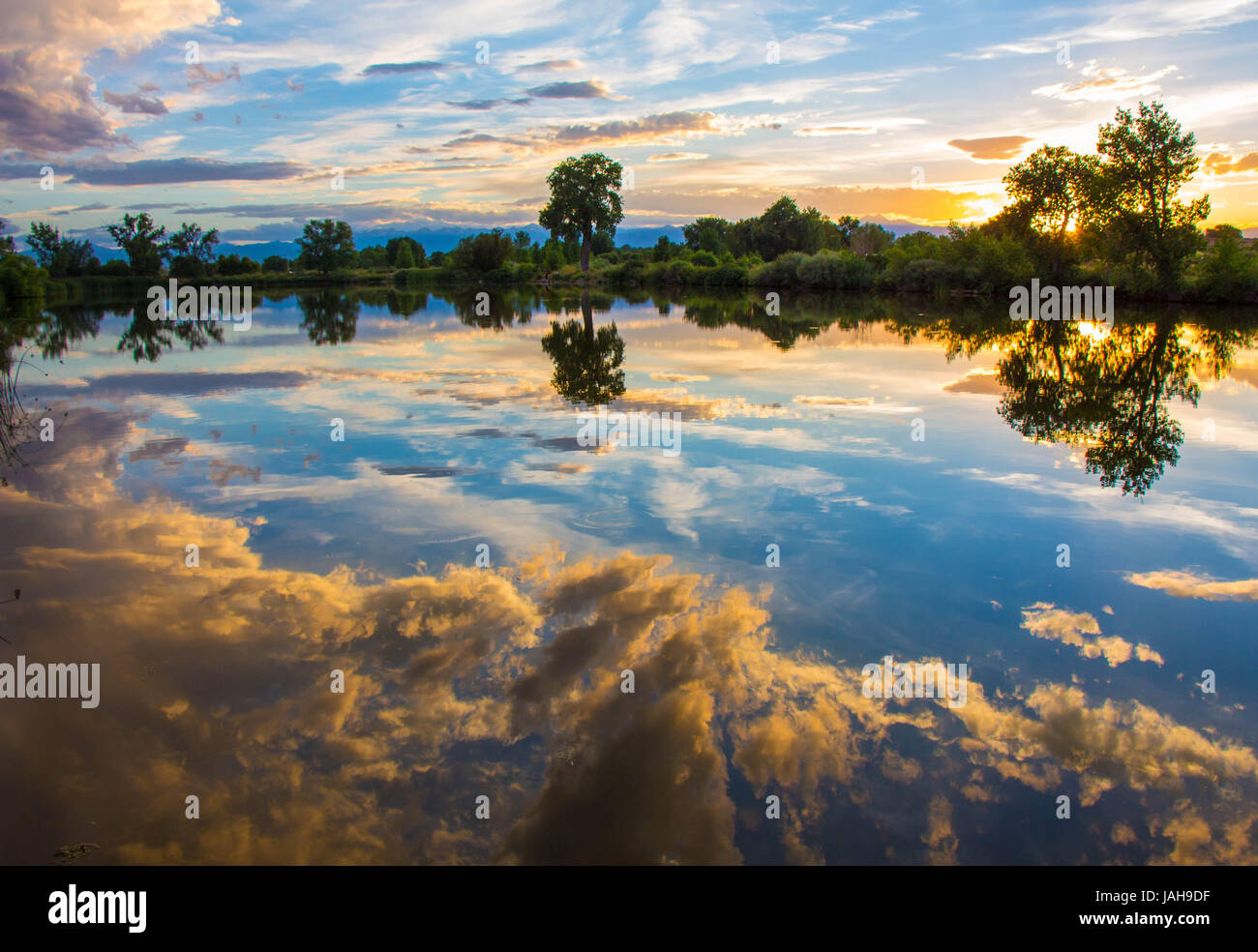 St. Vrain Lake, Longmont, Co Stock Photo - Alamy