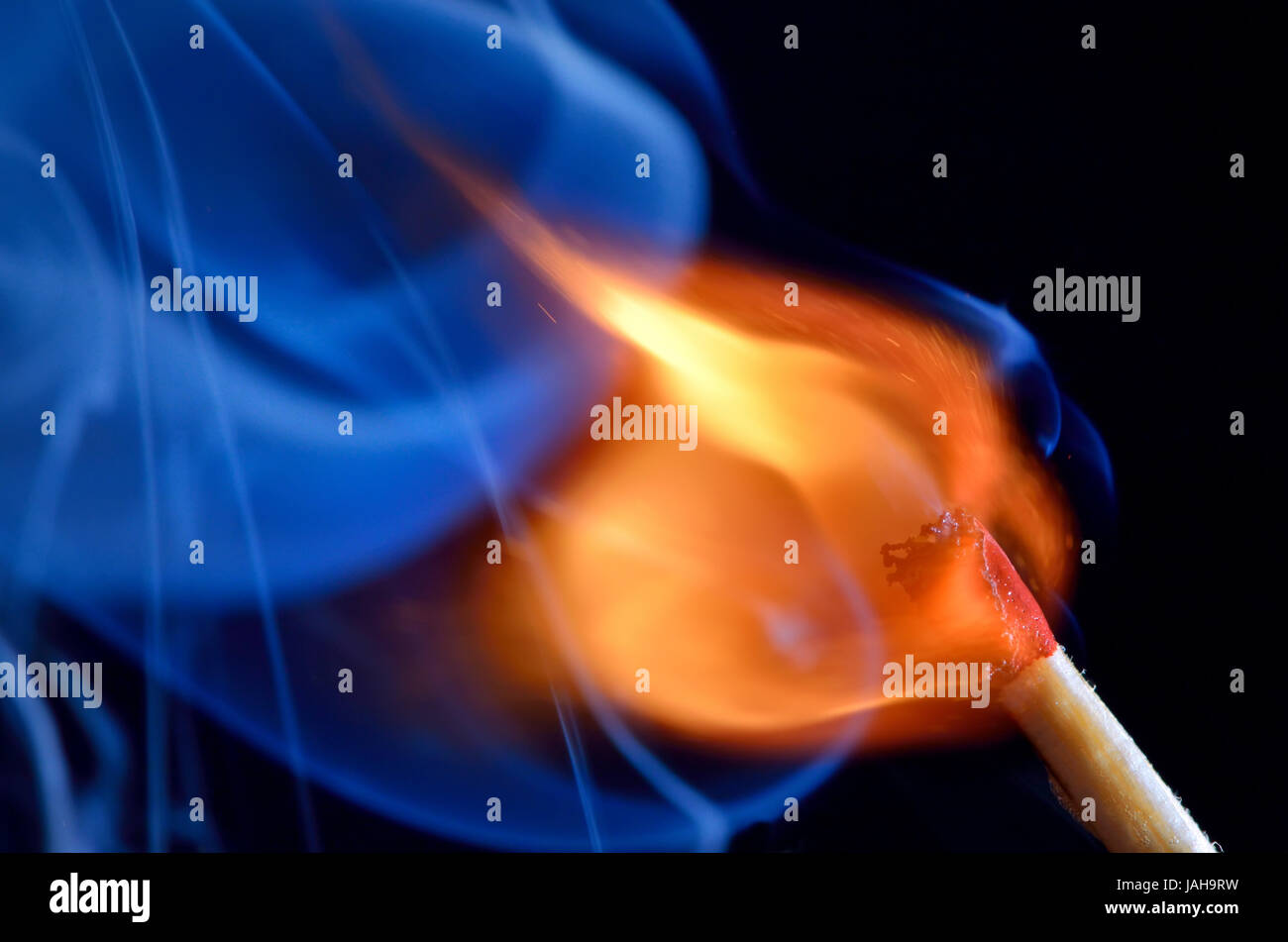 Ignited match stick hi-res stock photography and images - Alamy