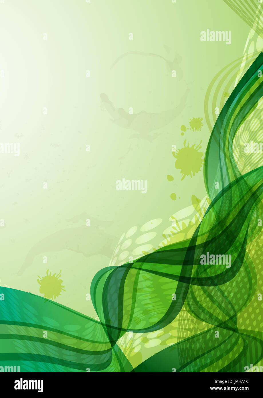 Abstract Green Background. Vector Illustration. Eps 10 Stock Photo - Alamy