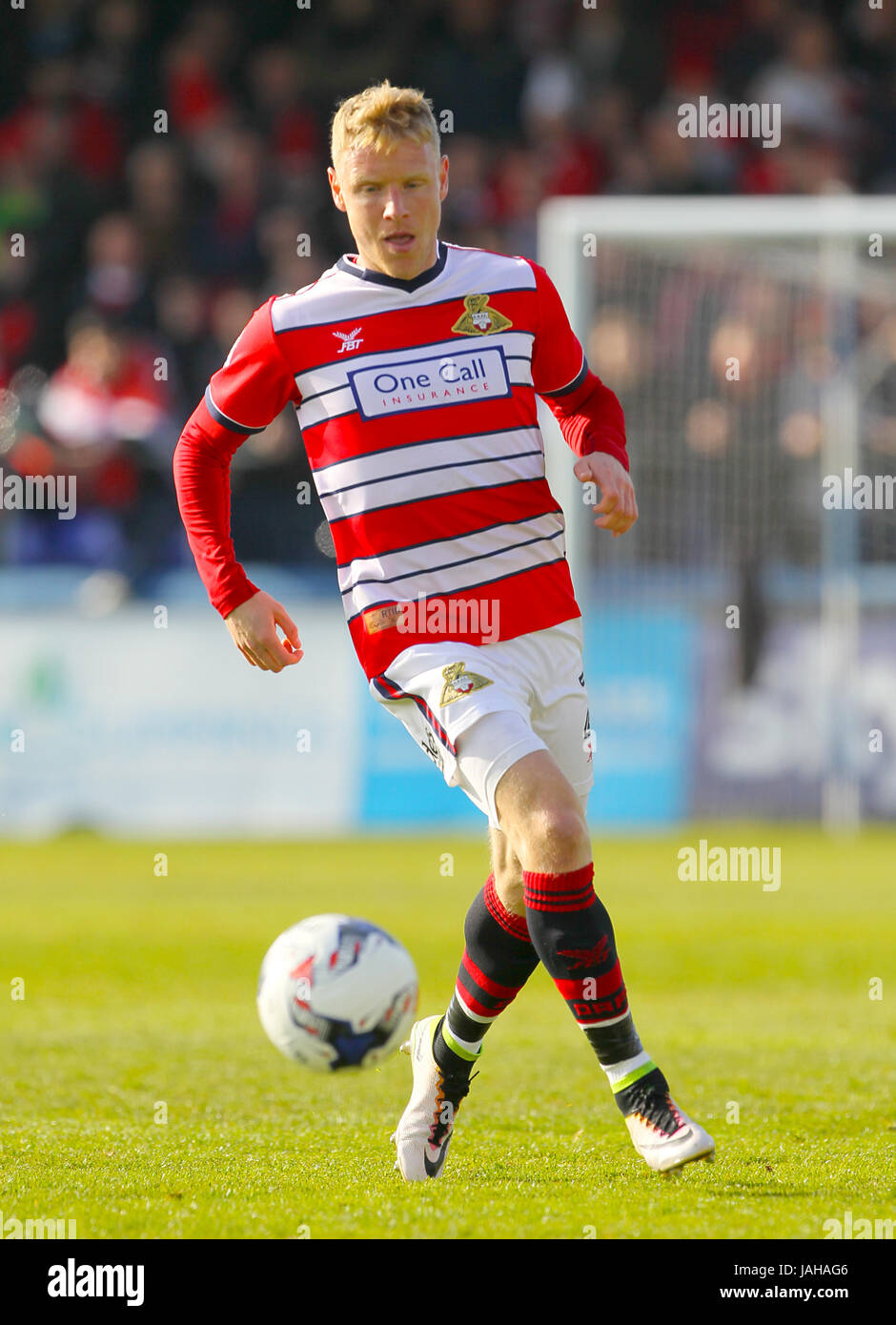 Craig Alcock, Doncaster Rovers Stock Photo - Alamy