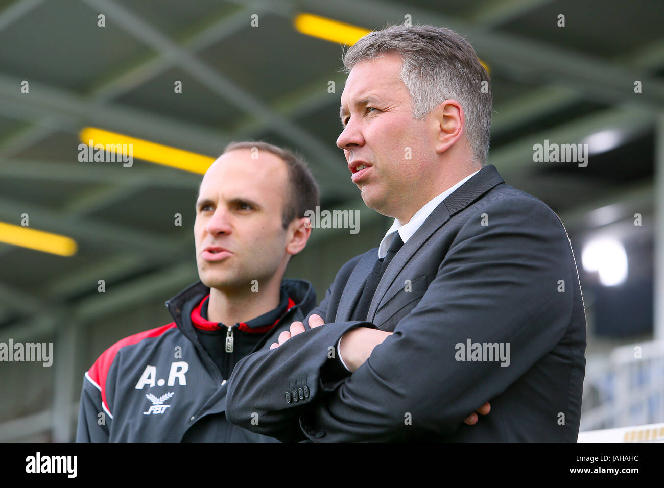 Doncaster Rovers manager Darren Ferguson Stock Photo - Alamy
