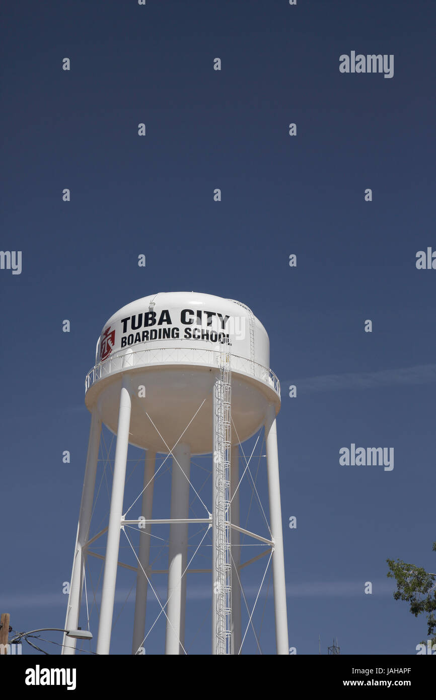 Water tower tuba city children hi-res stock photography and images - Alamy
