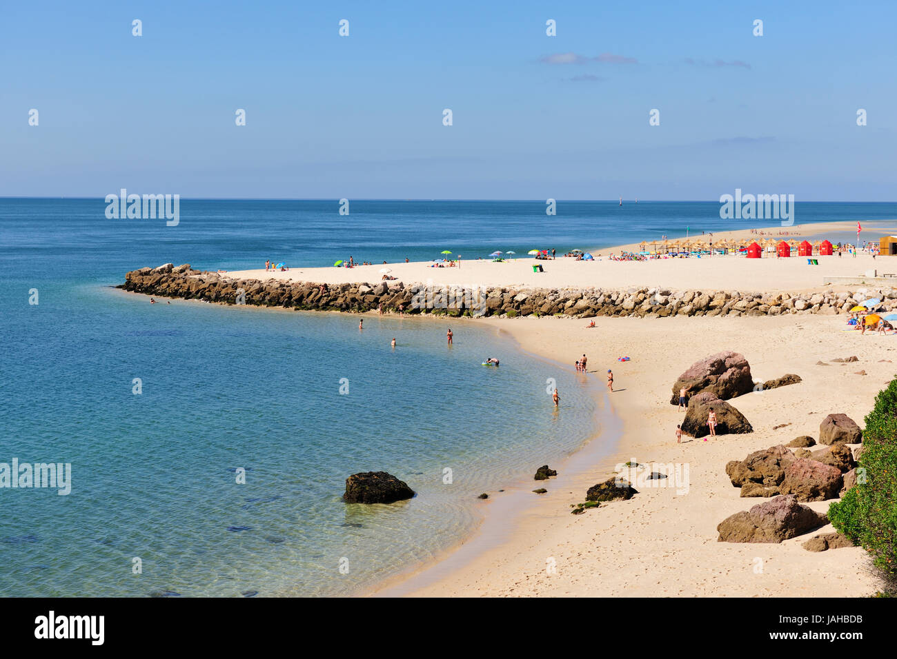 Figueirinha beach, Setúbal. Portugal Stock Photo - Alamy