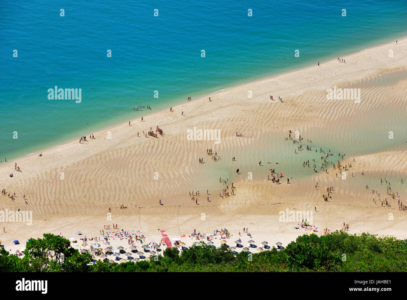 Figueirinha beach, Setúbal. Portugal Stock Photo - Alamy