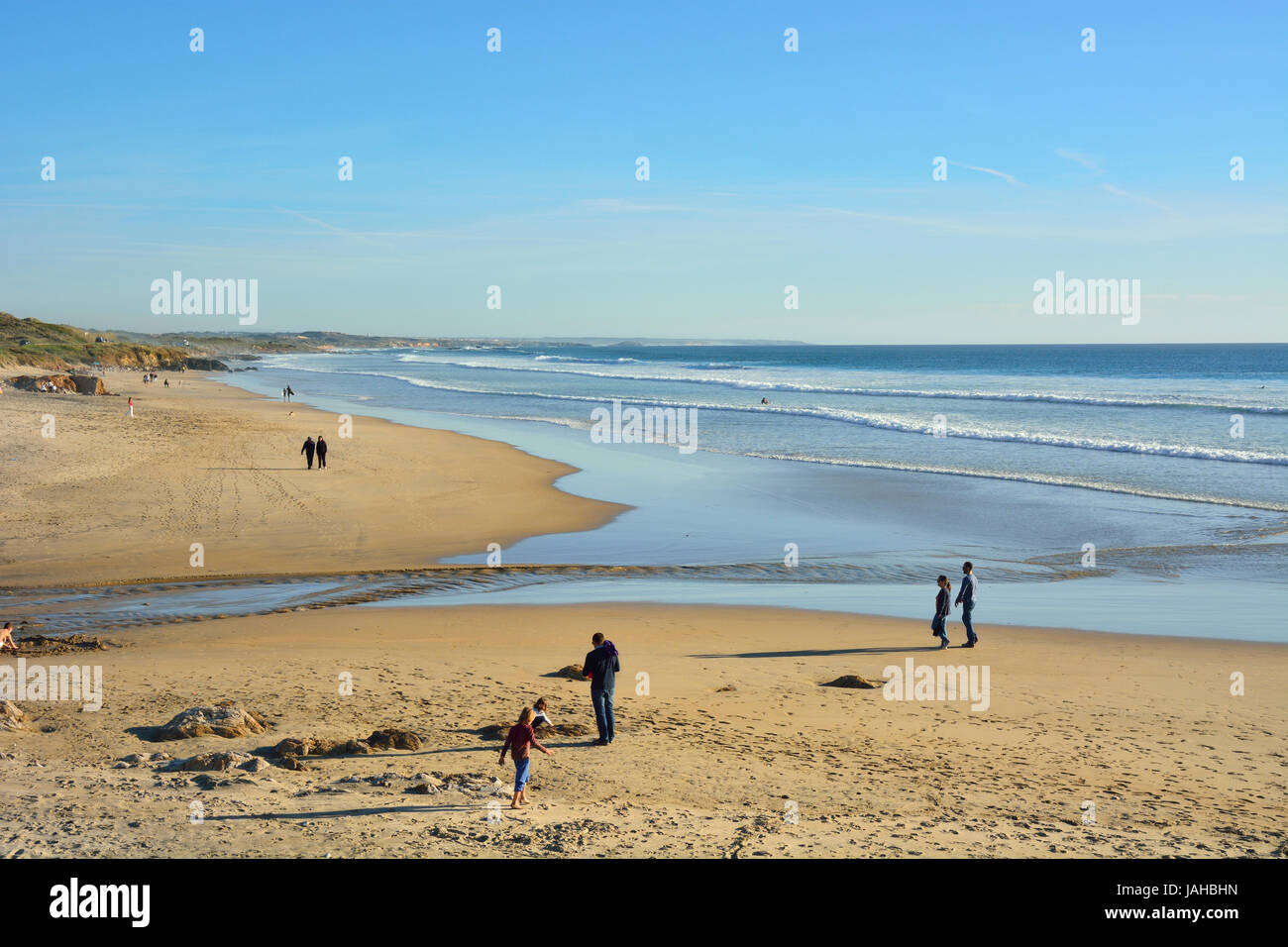 São Torpes beach. Sines, Portugal Stock Photo - Alamy