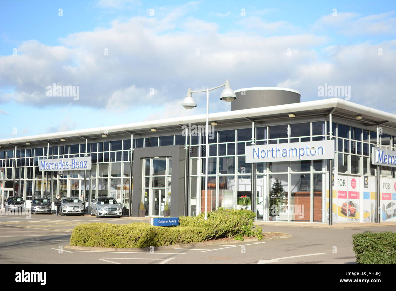 Mercedes Benz Northampton Stock Photo - Alamy