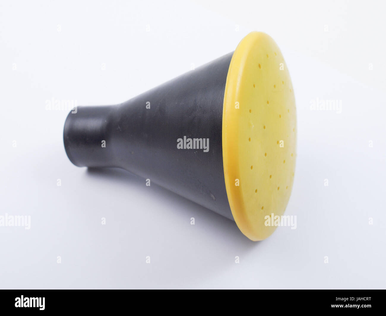 Perforated pouring piece on a watering can pot Stock Photo - Alamy