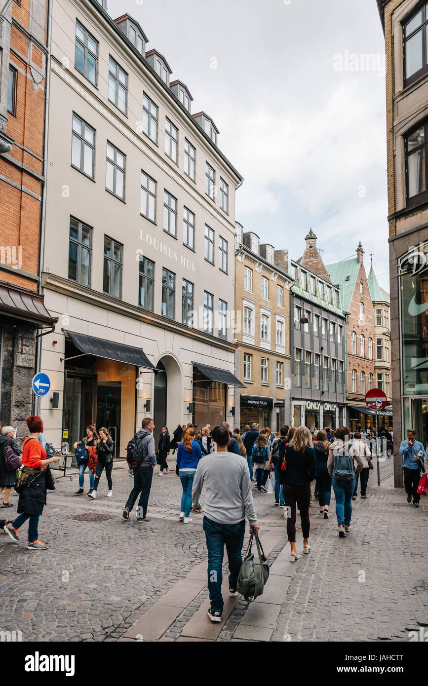 Stroget street hi-res stock photography and images - Alamy