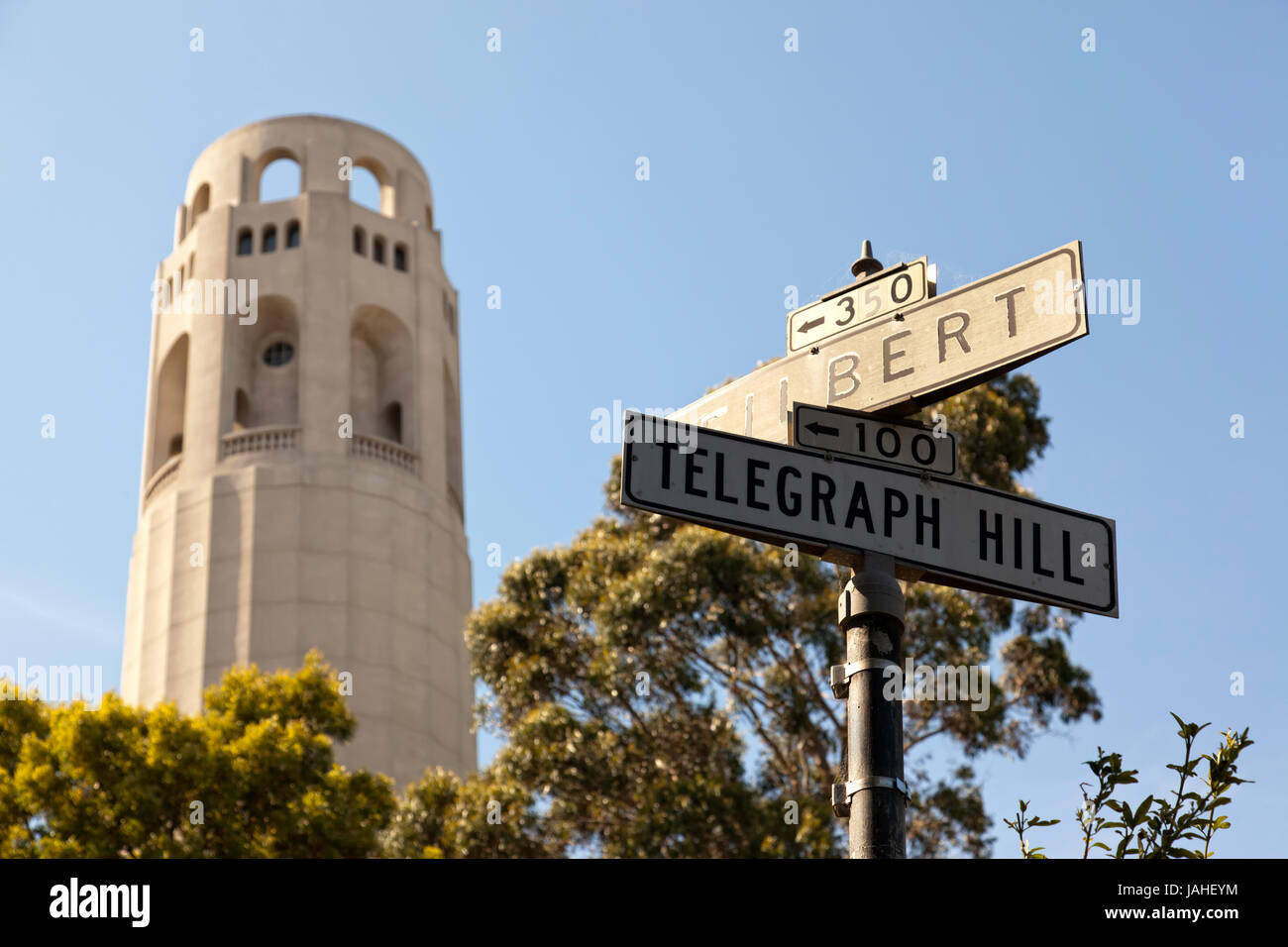 telegraph hill coit tower Stock Photo - Alamy telegraph hill coit tower Stock Photo - Alamy