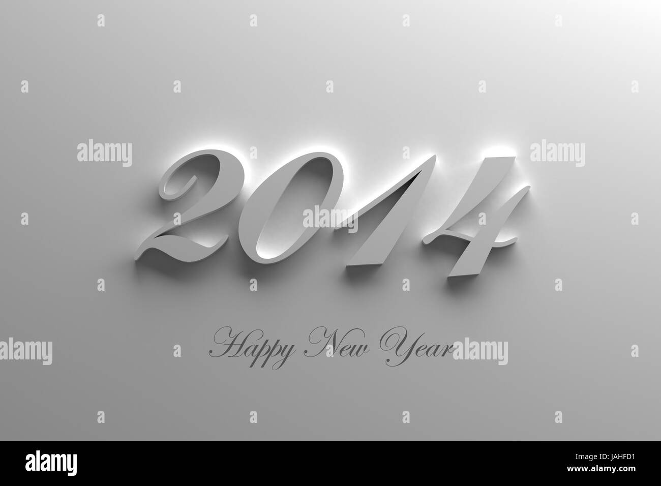 2014 new year celebration Black and White Stock Photos & Images - Alamy