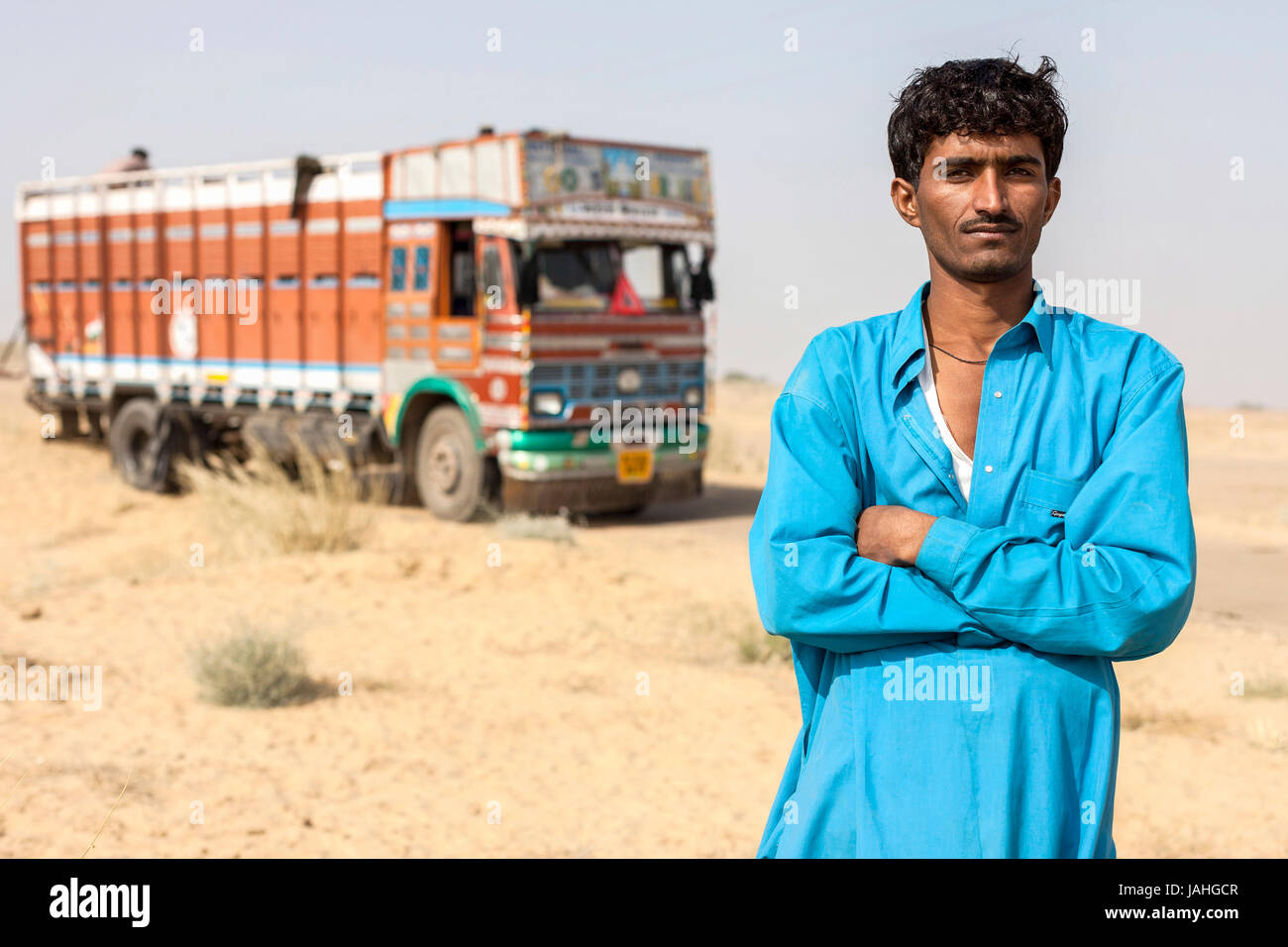 Life in the villages in Thar Desert, Rajasthan, India Stock Photo - Alamy
