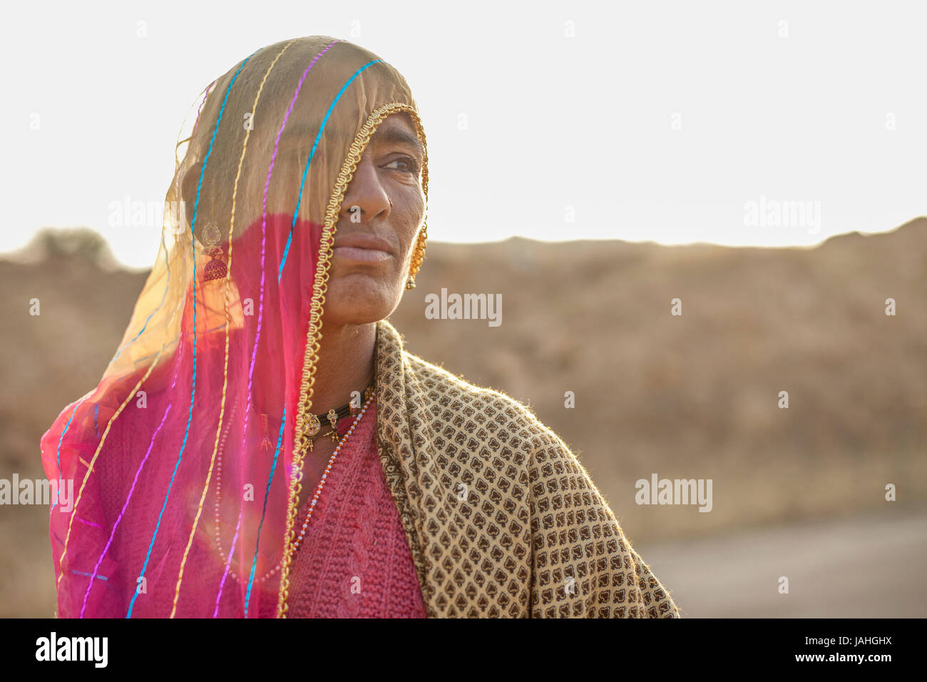 Life in the villages in Thar Desert, Rajasthan, India Stock Photo - Alamy