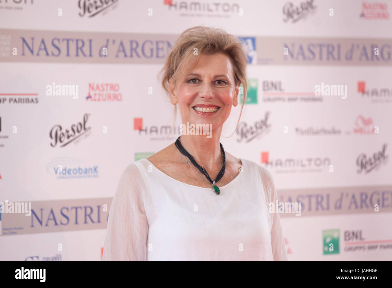 Rome, Italy. 06th June, 2017. Daniela Poggi during the photocall of the ...