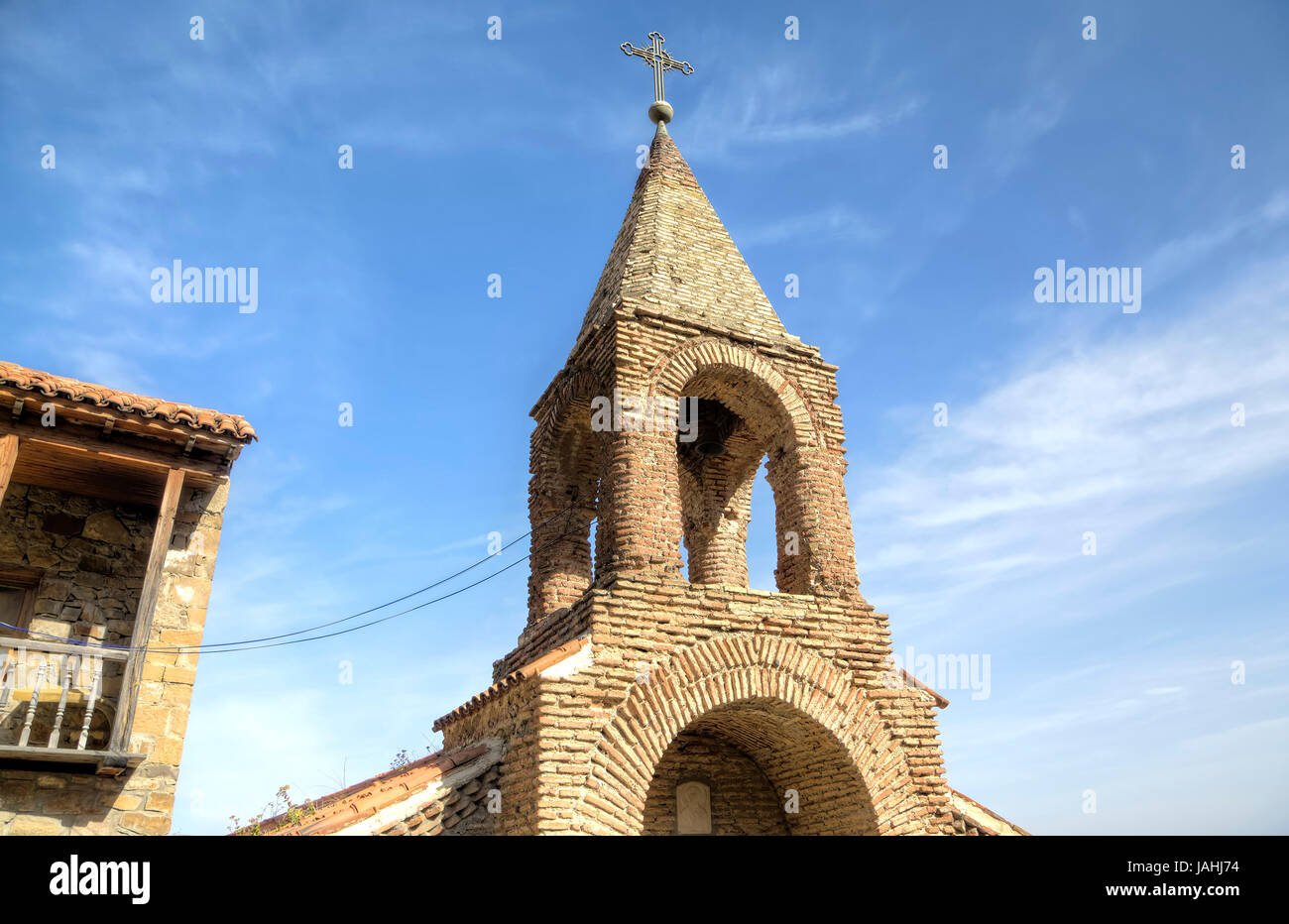 Georgian Orthodox monastery complex David Gareja. Georgia Stock Photo ...