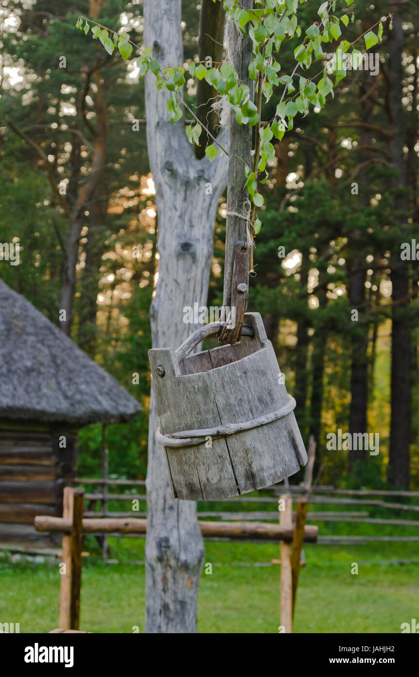 Old farmhouse water well hi-res stock photography and images - Alamy