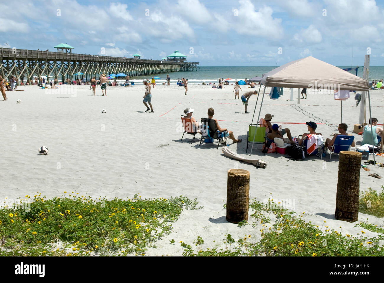 Folly Beach, Charleston, South Carolina, USA Stock Photo - Alamy