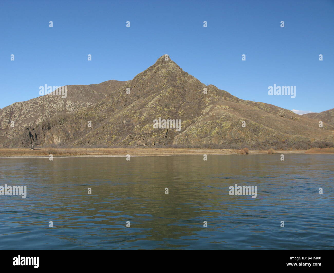 Selenge river, central Mongolia Stock Photo - Alamy