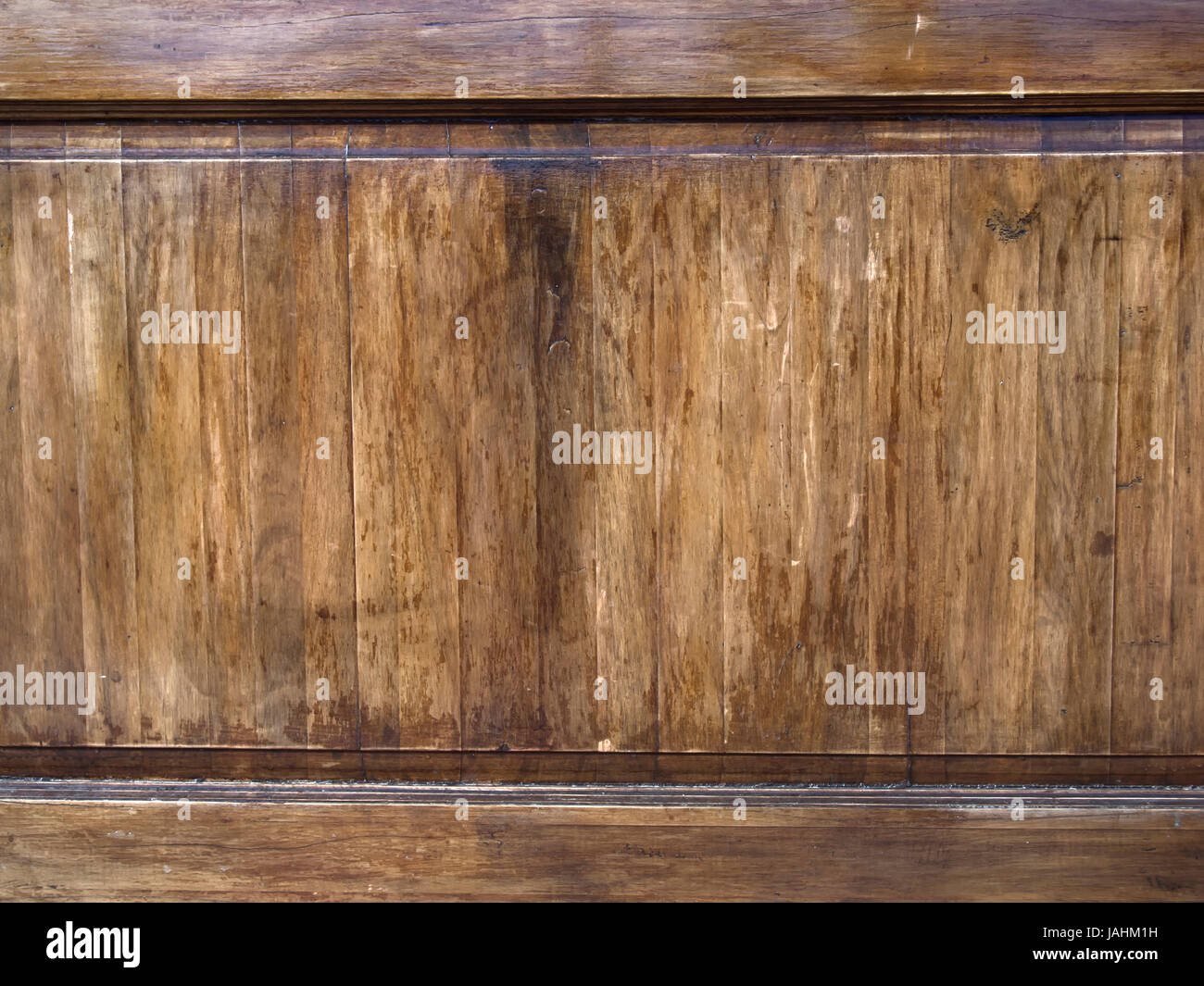 close up of a wooden panel texture background Stock Photo - Alamy