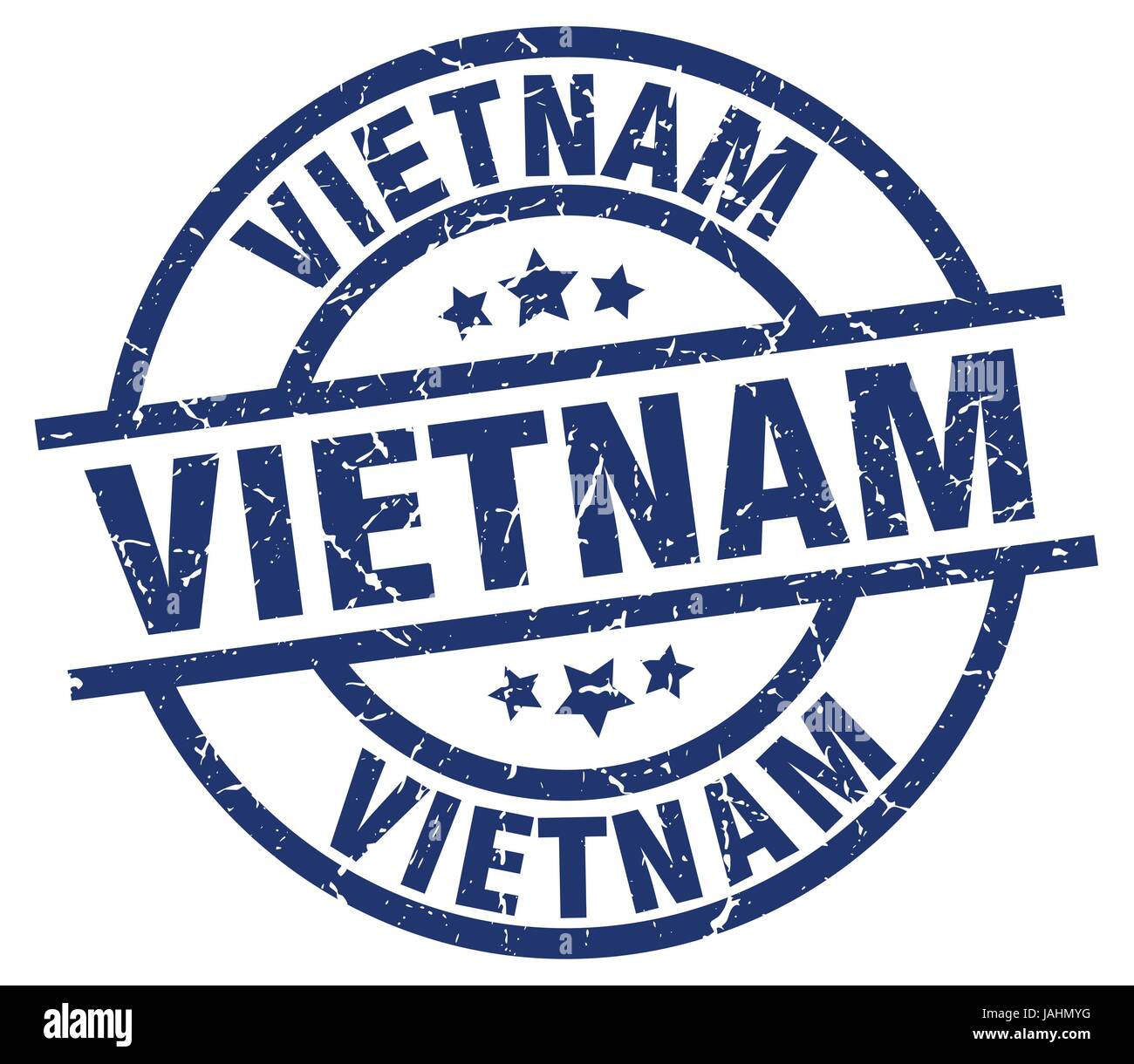 Vietnam travel stamp Cut Out Stock Images & Pictures - Alamy