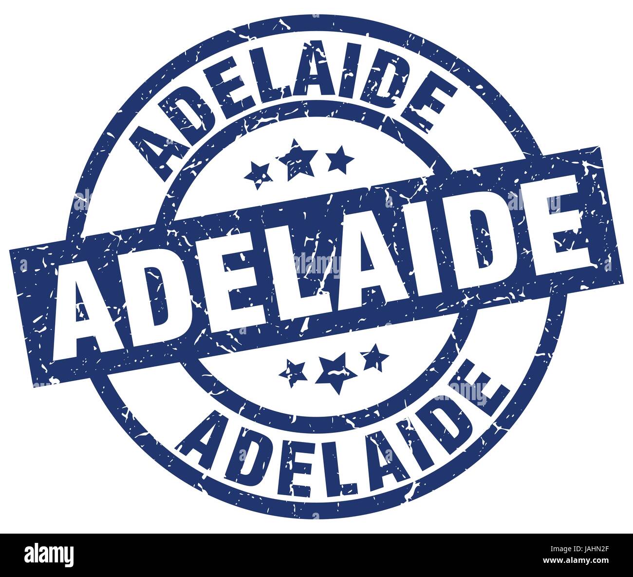 Adelaide blue round grunge stamp Stock Vector Image & Art - Alamy