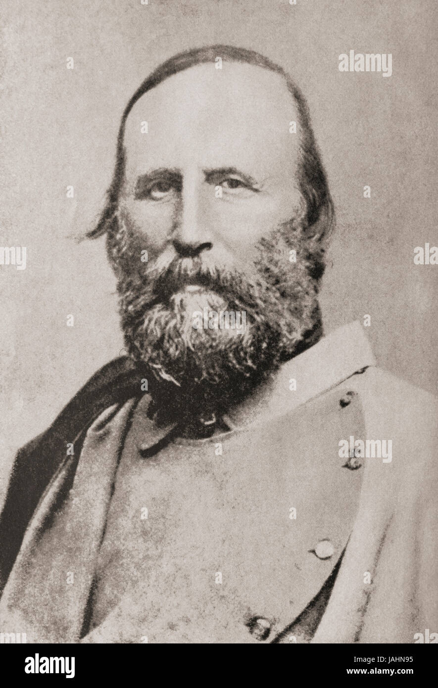 Giuseppe Garibaldi, 1807 - 1882. Italian general, politician and ...