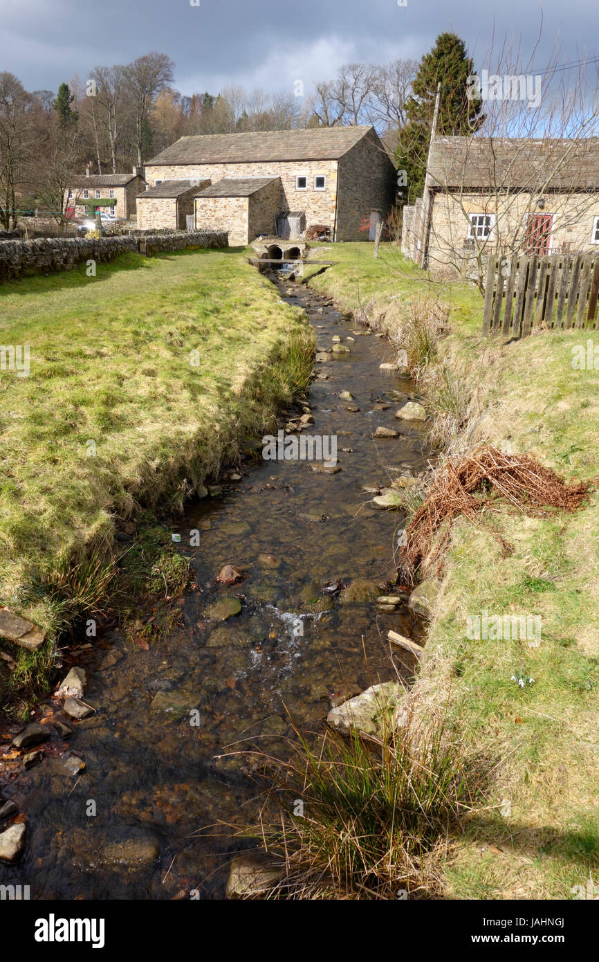 Stream running through the village hi-res stock photography and images ...