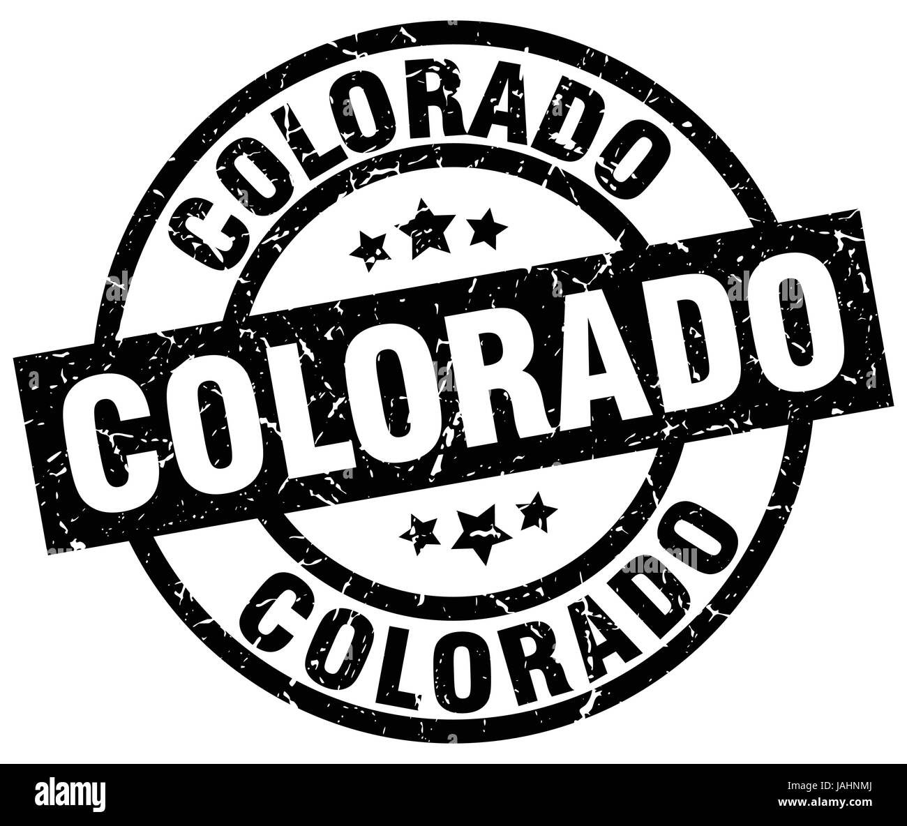 Colorado black round grunge stamp Stock Vector Image & Art - Alamy