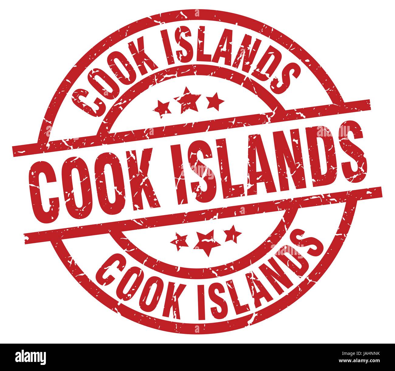 Cook Islands red round grunge stamp Stock Vector Image & Art - Alamy