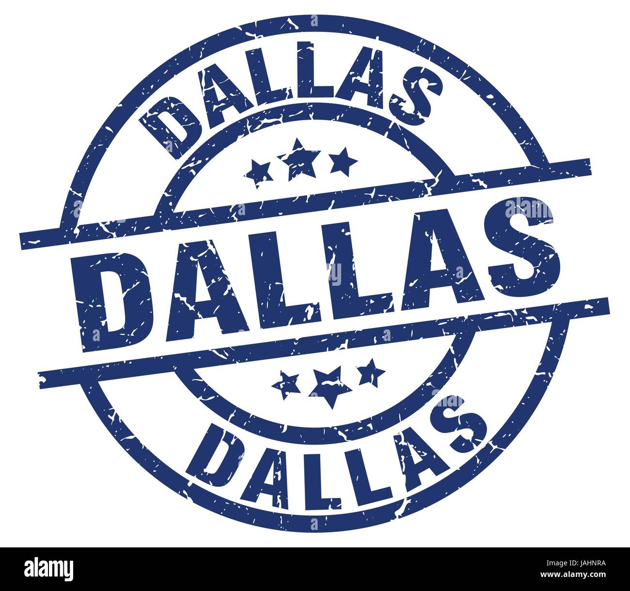 Dallas blue round grunge stamp Stock Vector Image & Art - Alamy
