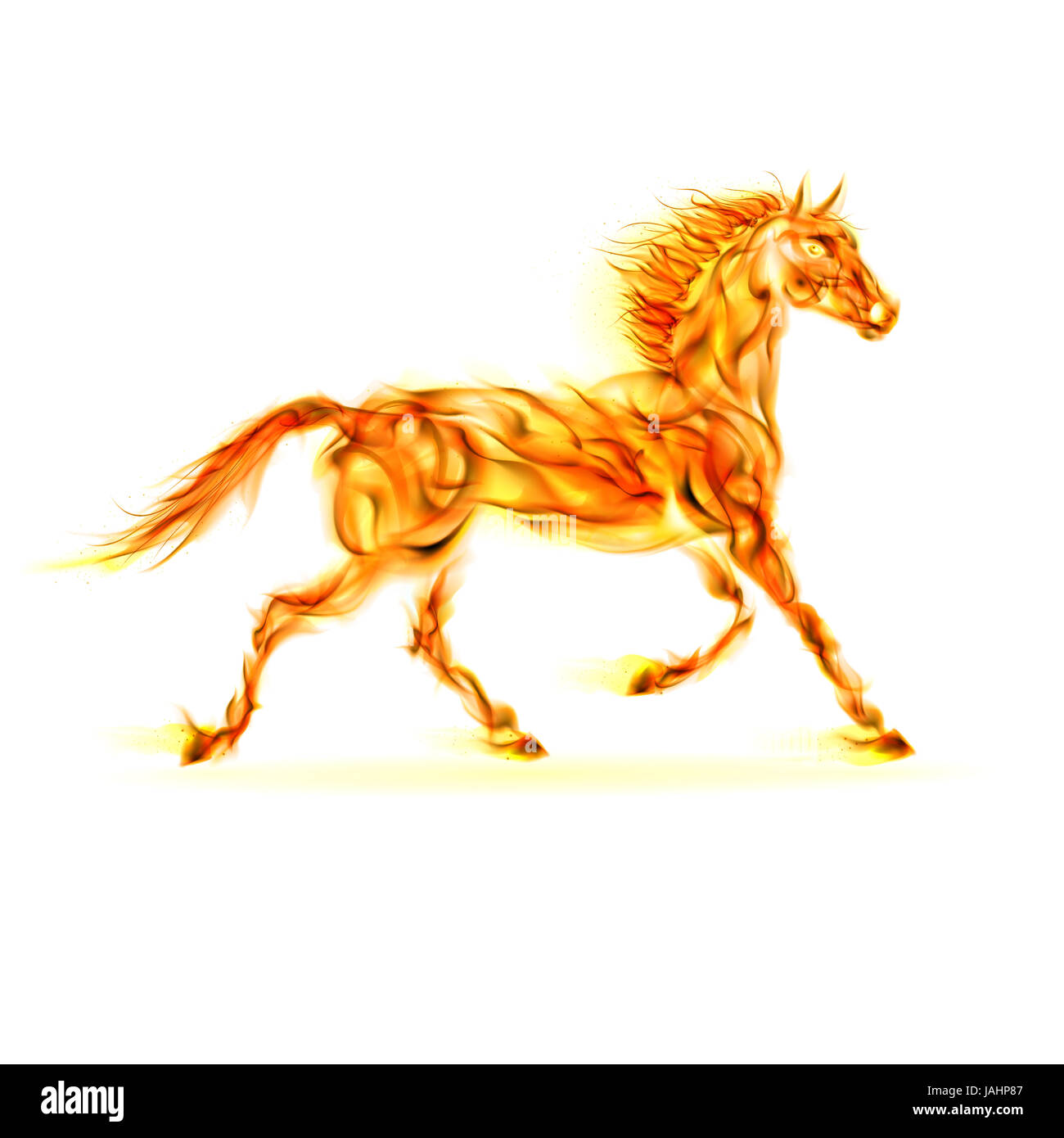 Fire horse hi-res stock photography and images - Alamy