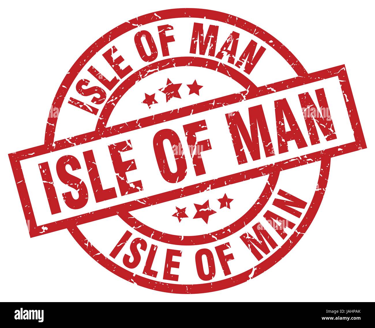 Isle Of Man red round grunge stamp Stock Vector Image & Art - Alamy