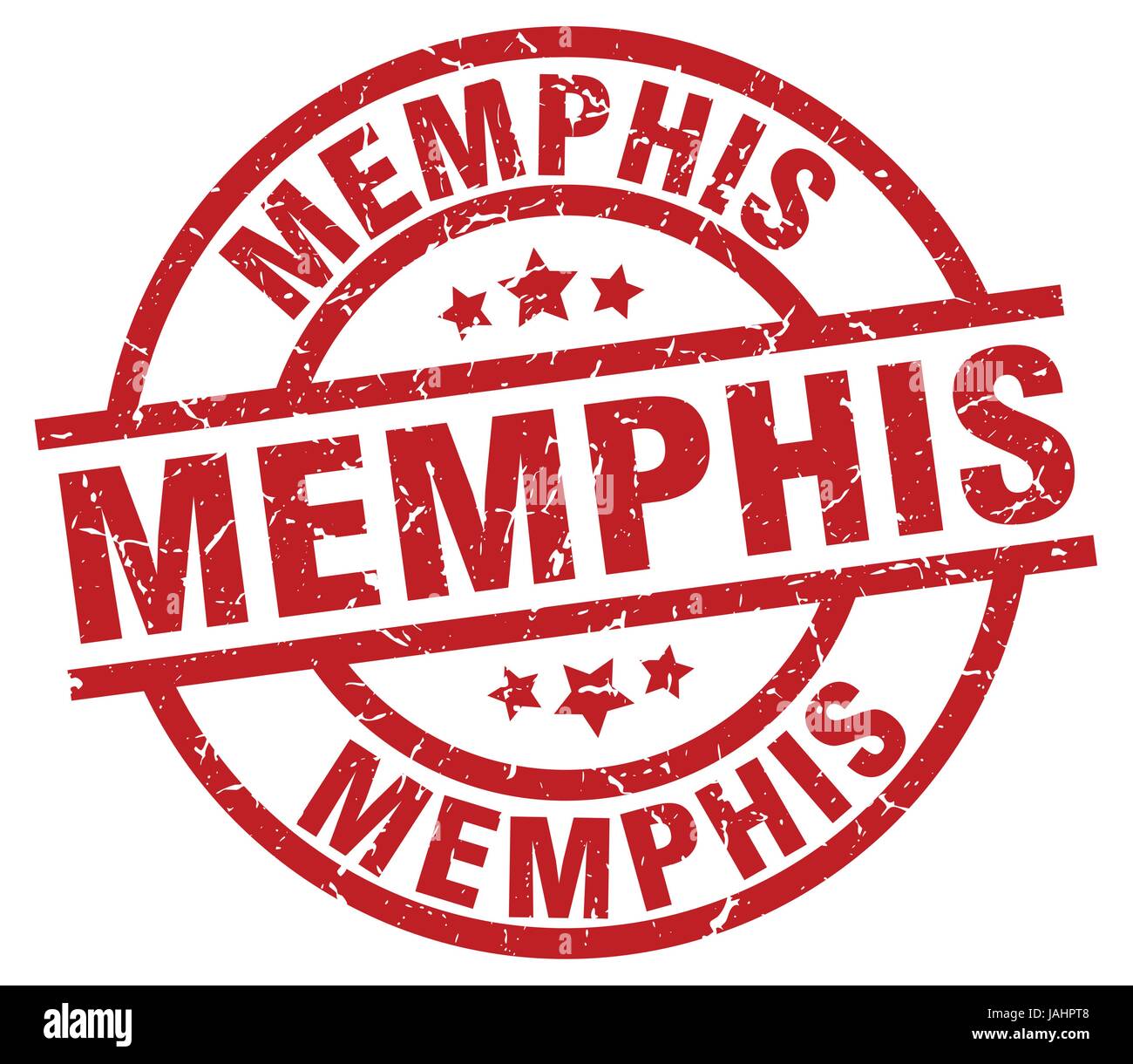 Memphis red round grunge stamp Stock Vector Image & Art - Alamy