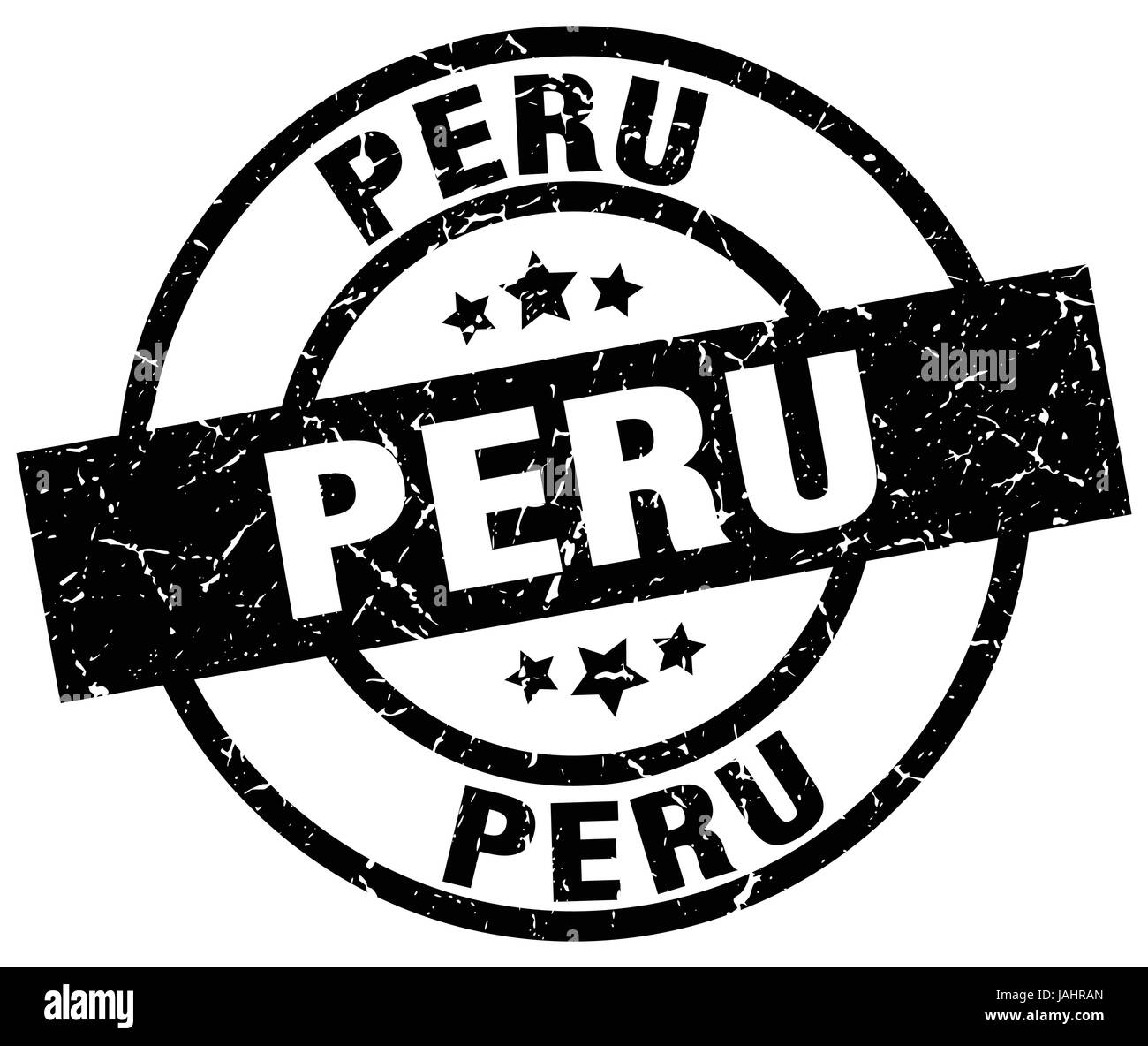 Peru black round grunge stamp Stock Vector Image & Art - Alamy