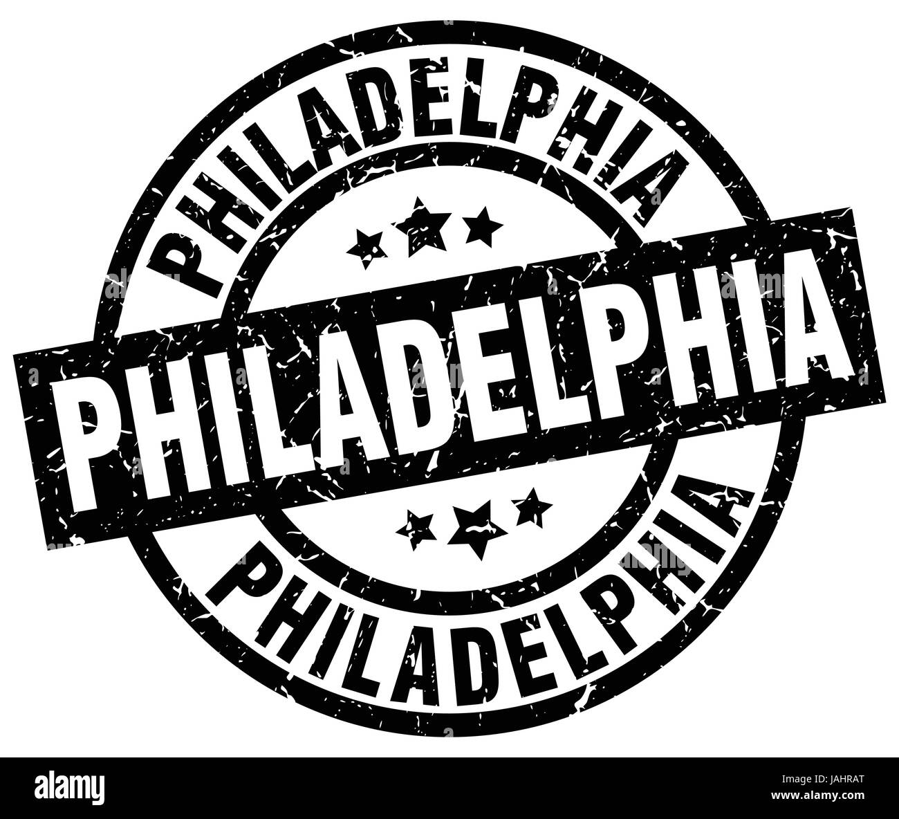 Philadelphia black round grunge stamp Stock Vector Image & Art - Alamy