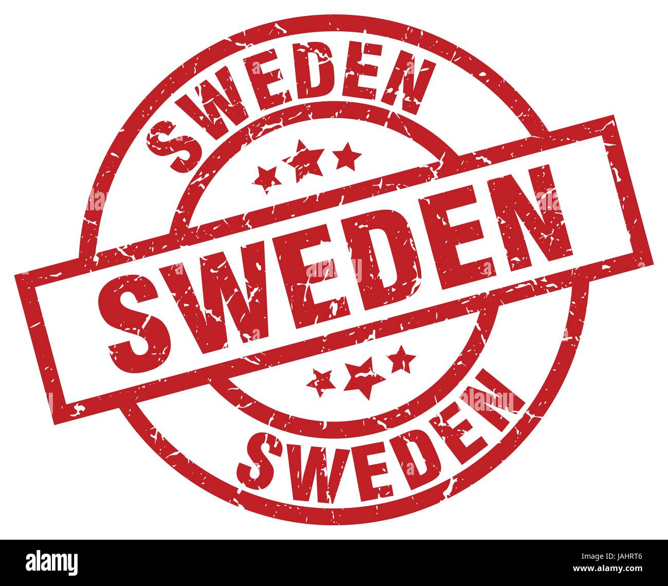 Sweden red round grunge hi-res stock photography and images - Alamy