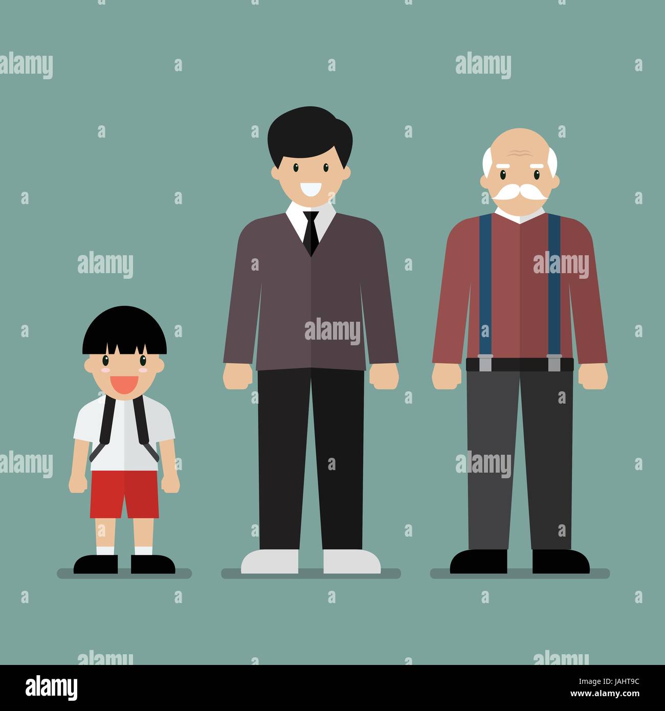 Human evolution stages hi-res stock photography and images - Alamy