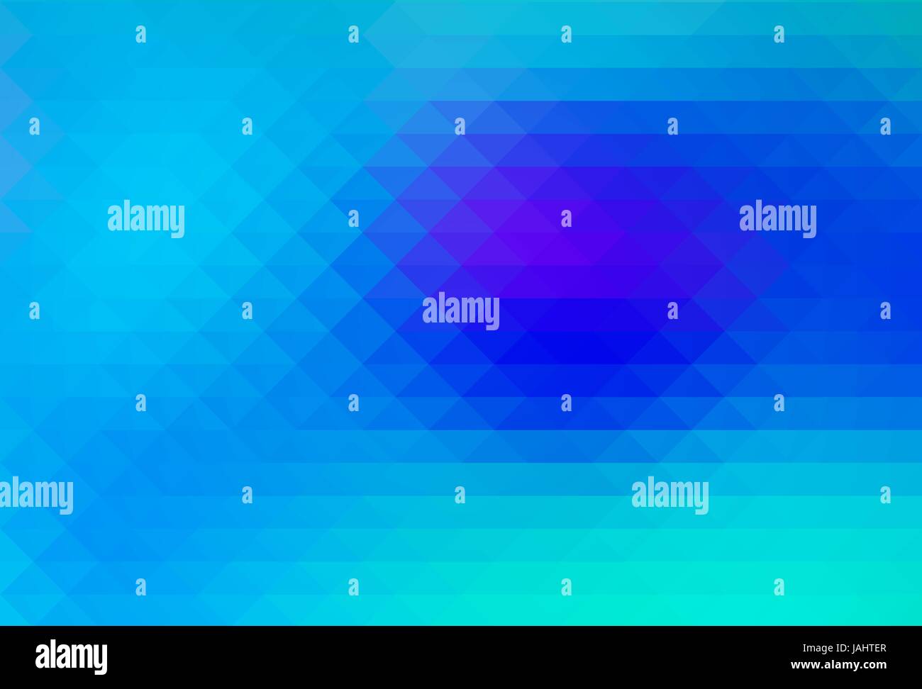 Turquoise blue purple abstract geometric background with rows of ...