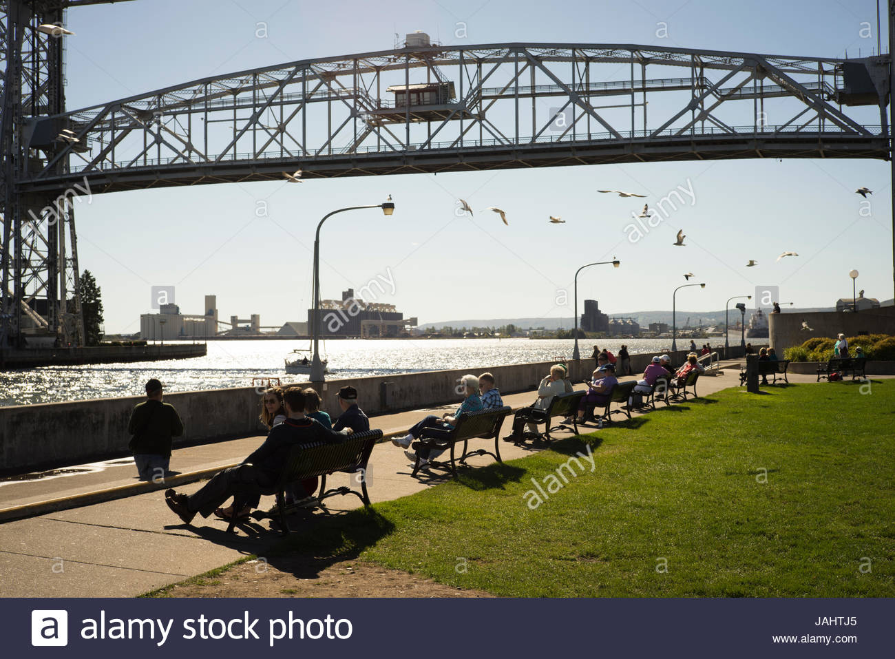 Duluth Lift Bridge High Resolution Stock Photography and Images - Alamy