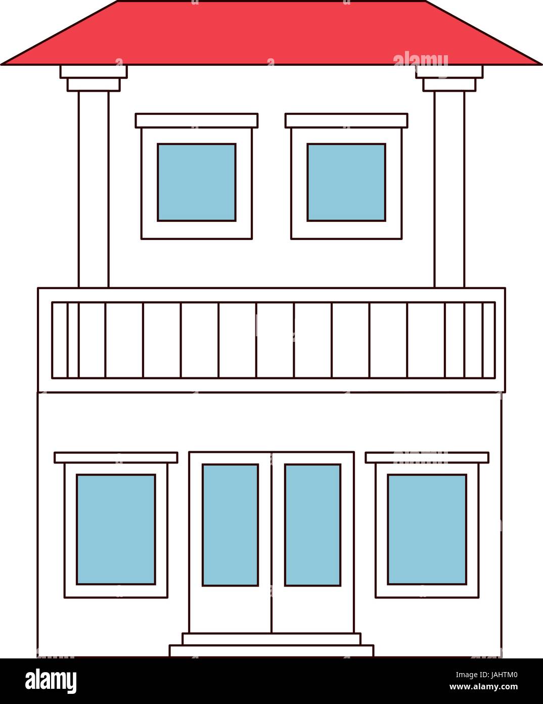 Roof sections Stock Vector Images - Alamy