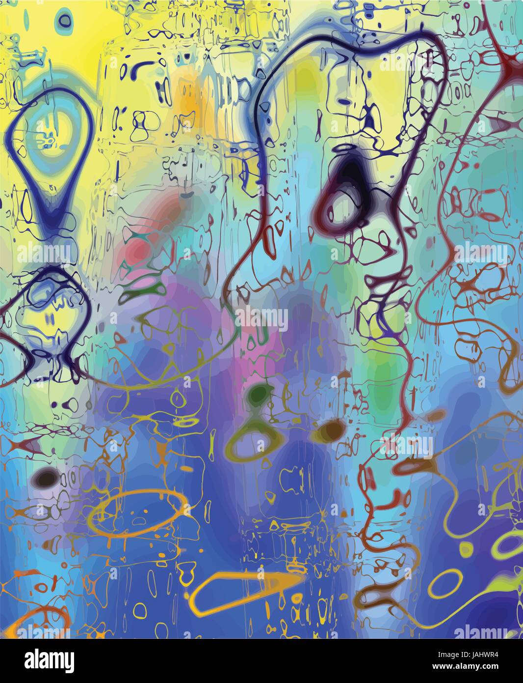 Collage acrylic Stock Vector Images - Alamy