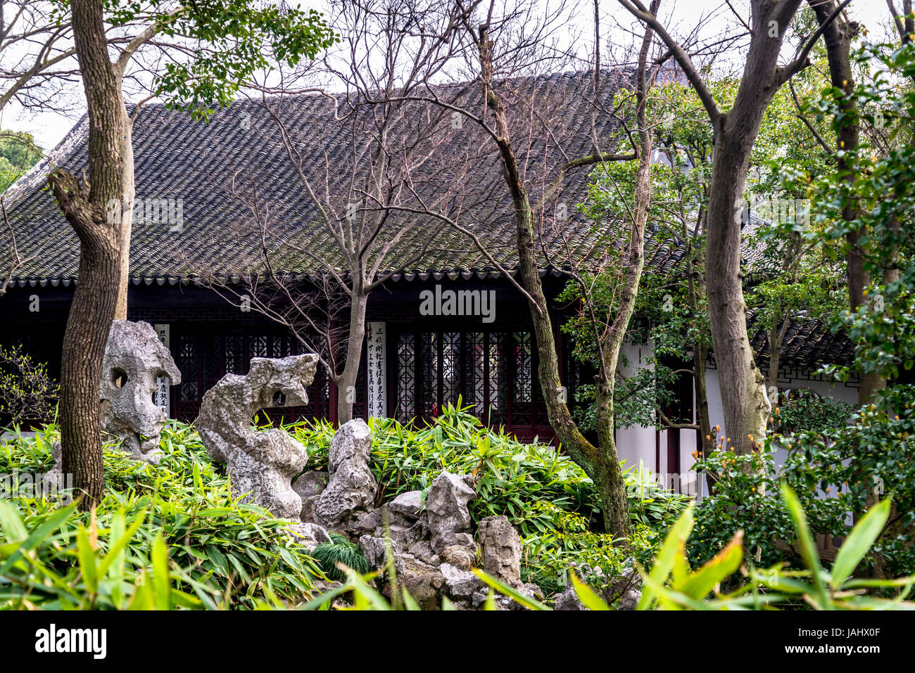 Canglang Pavilion, Great Wave Pavilion, Surging Wave Pavilion, or Blue ...