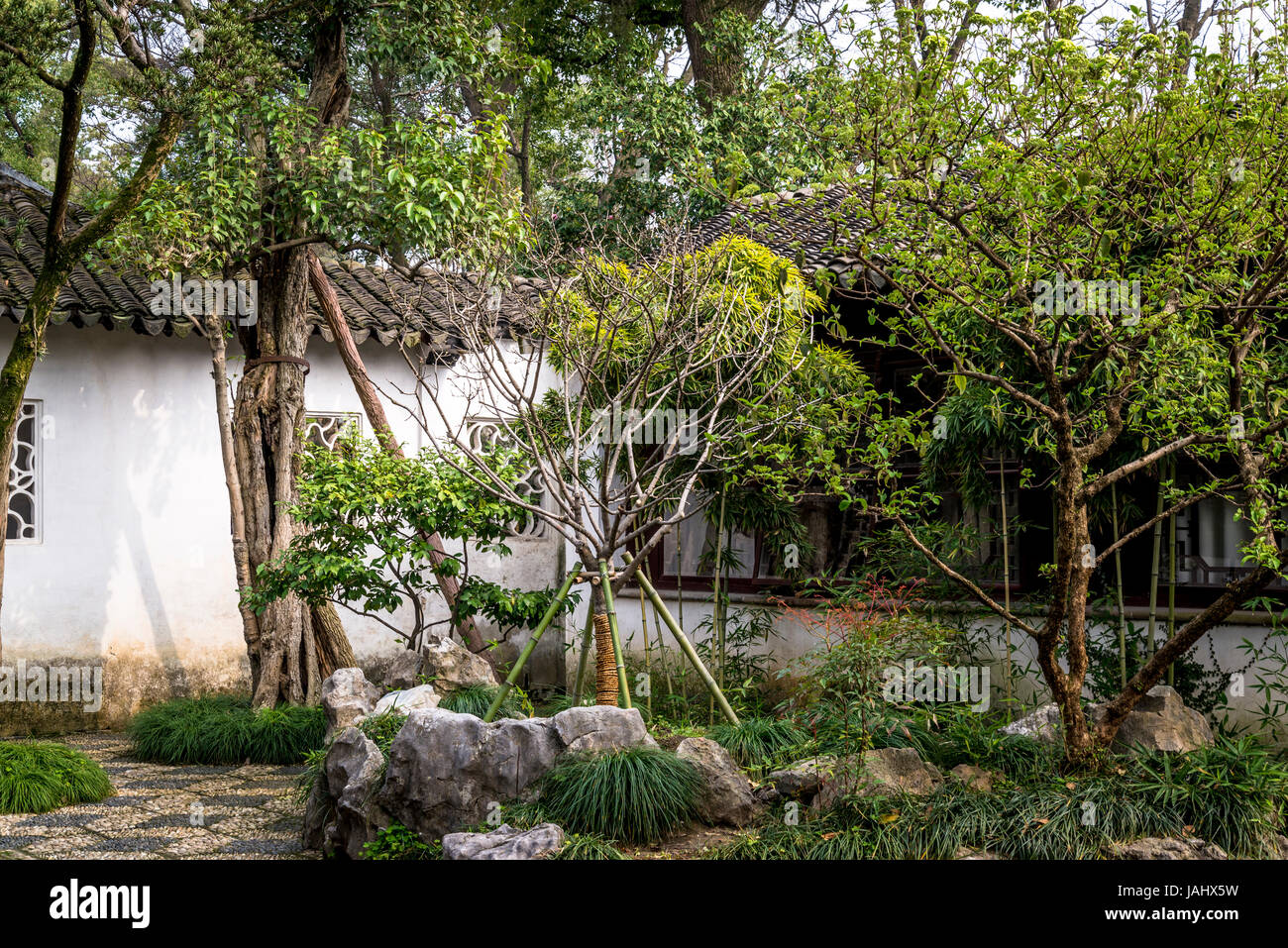 Canglang Pavilion, Great Wave Pavilion, Surging Wave Pavilion, or Blue ...