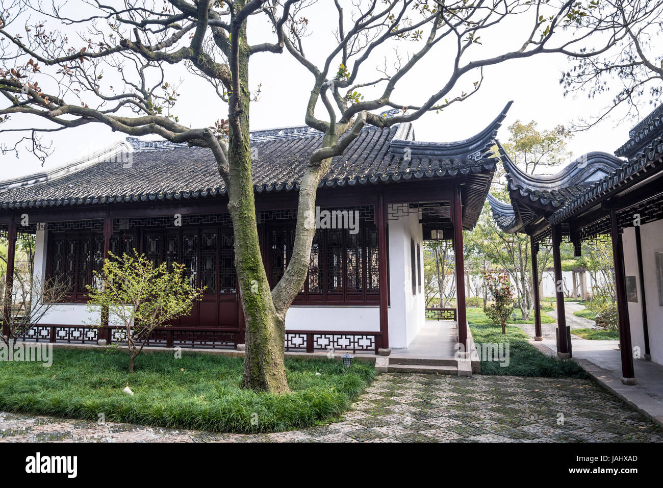 Keyuan Garden, Suzhou, Jiangsu Province, China Stock Photo - Alamy