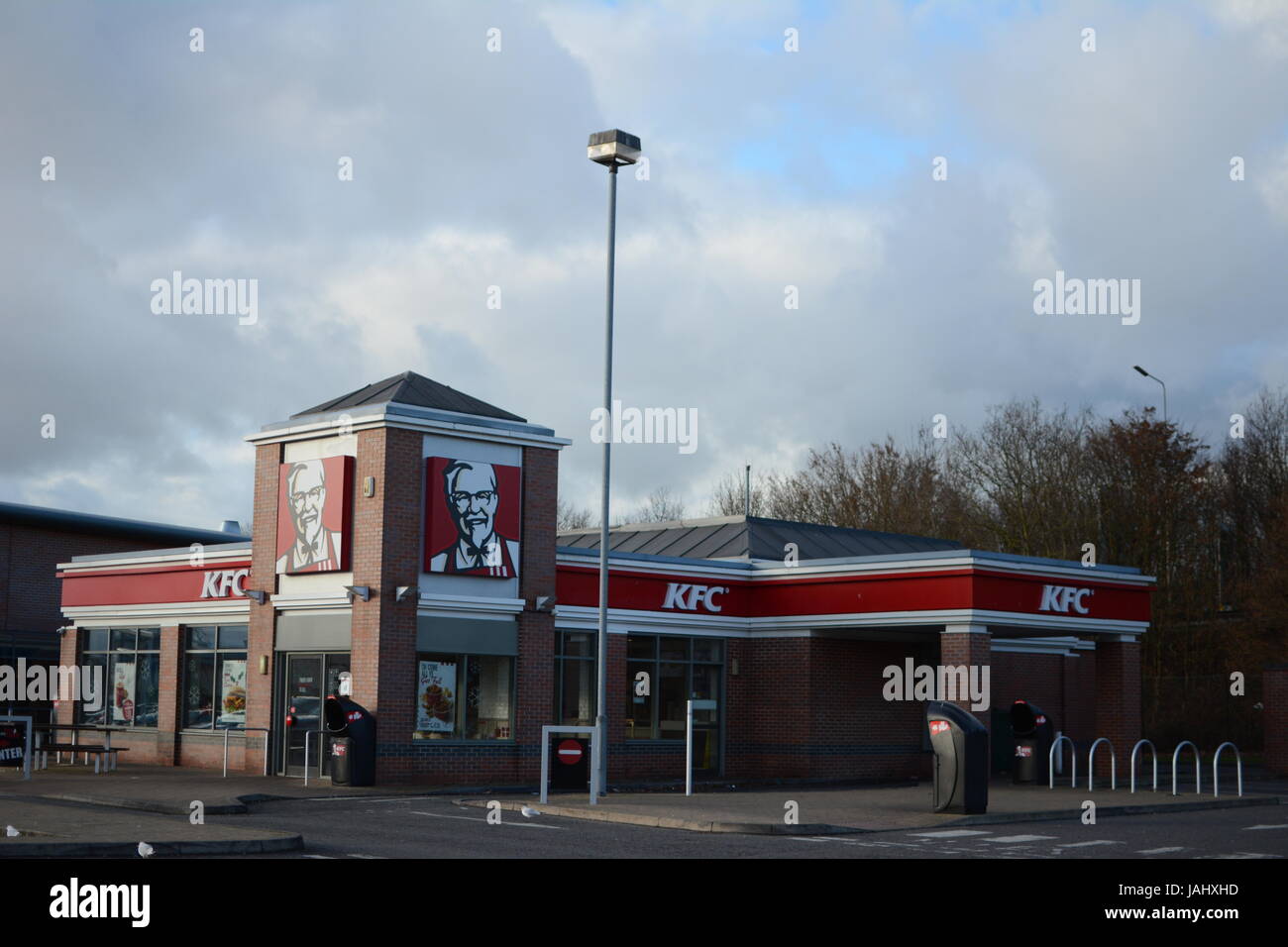 Kfc Red High Resolution Stock Photography and Images - Alamy